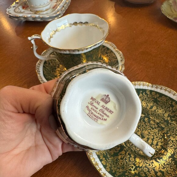 Albert Nipon | Dining | Rare Antique Tea Cup And Saucer Collection ...